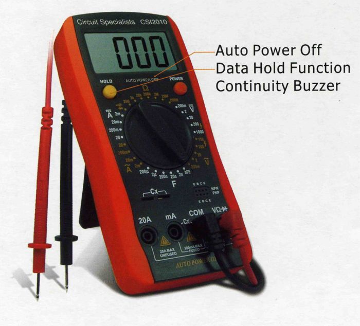 CSI 2010 Low Cost Digital Multimeter